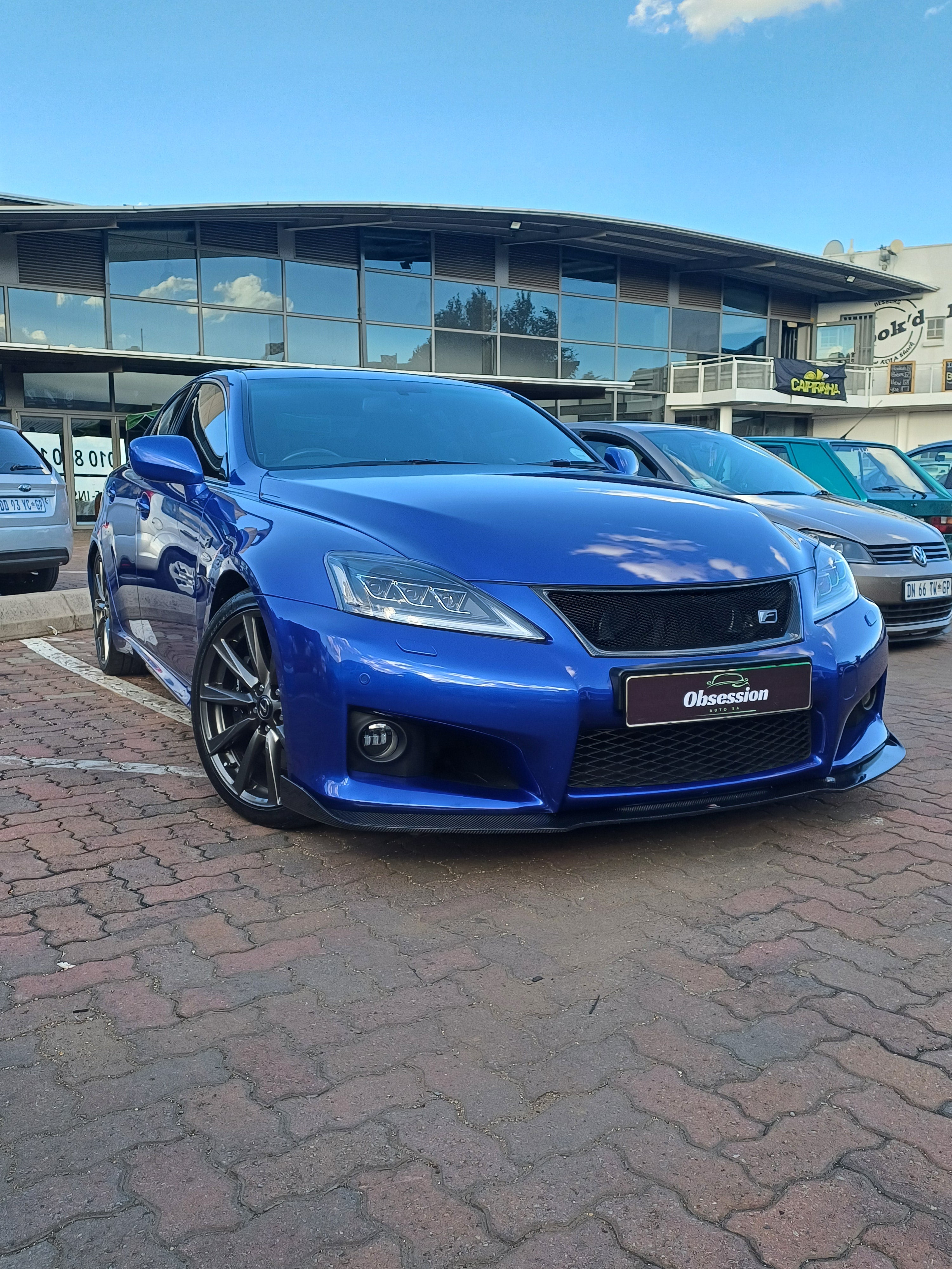 Front Conversion Bumper IS250 to 4IS with fogs and front lip spoiler ...