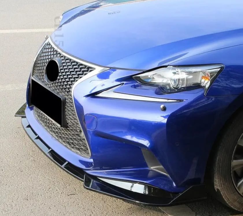 IS350 Fsport Front Lip Spoiler - Gloss Black – Obsession Auto
