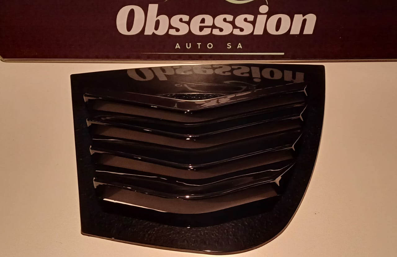 BM E90 Gloss Black Rear Quarter glass Louvers – Obsession Auto